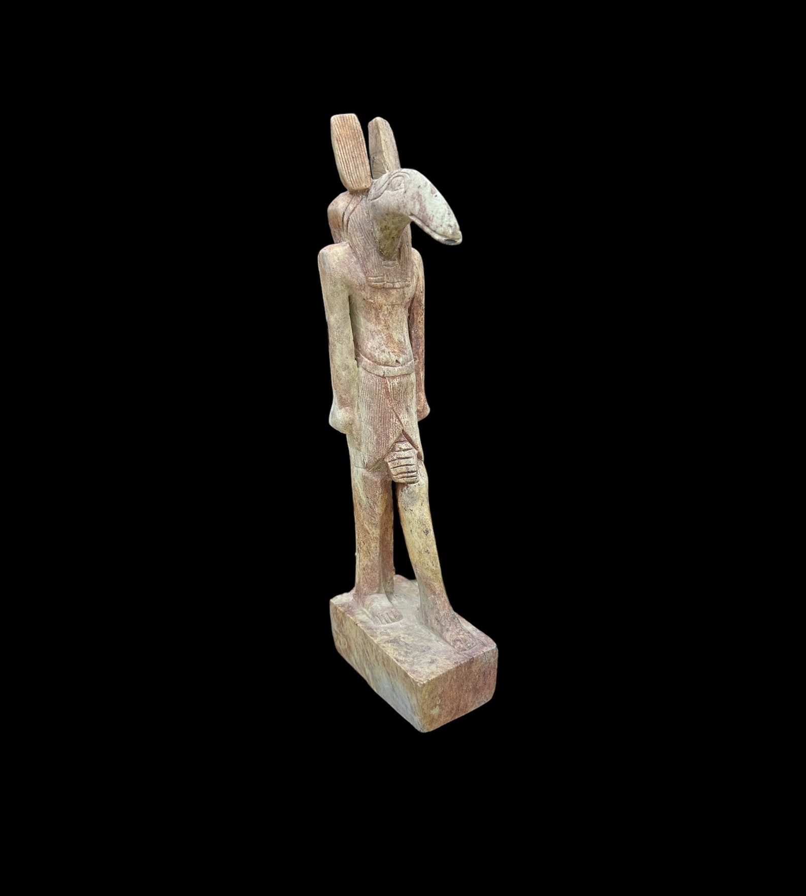 Seth Statue Ancient Egyptian Set Altar Statue Made in Egypt Carved ...