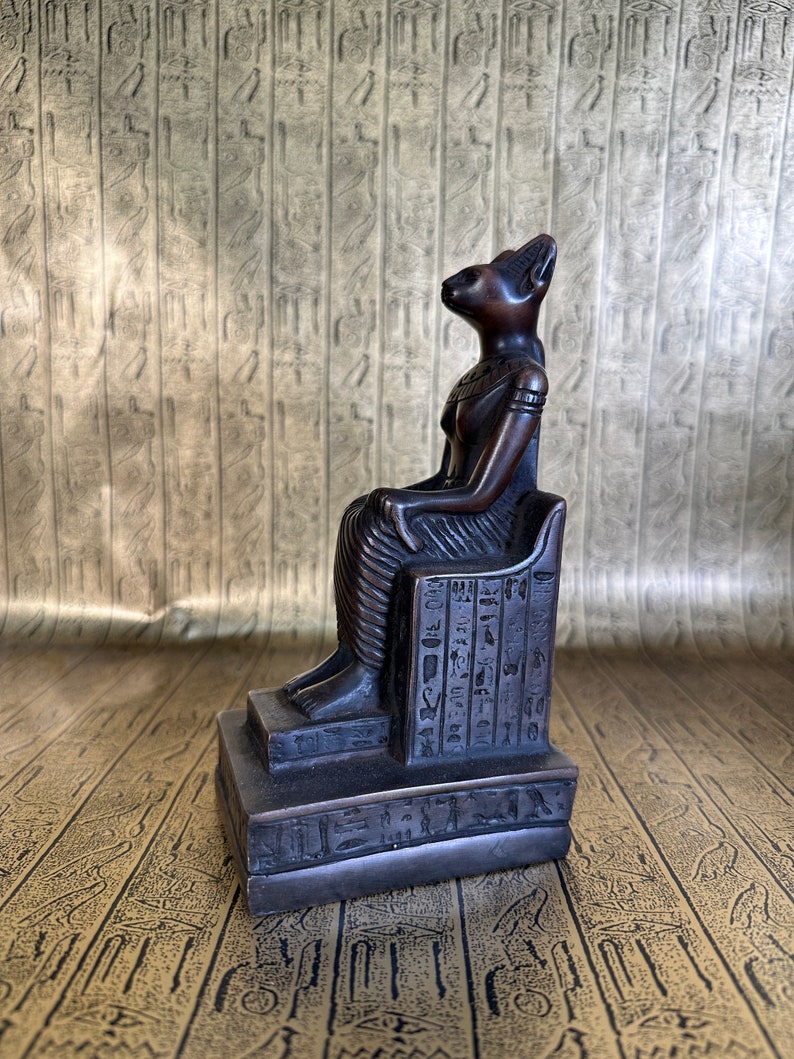 Bastet Statue Ancient Egyptian Goddess Bastet Stone State - Etsy