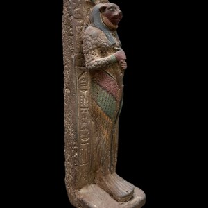 Sekhmet Statue - Ancient Egyptian Lion Goddess Sachmis - Hand-made in ...