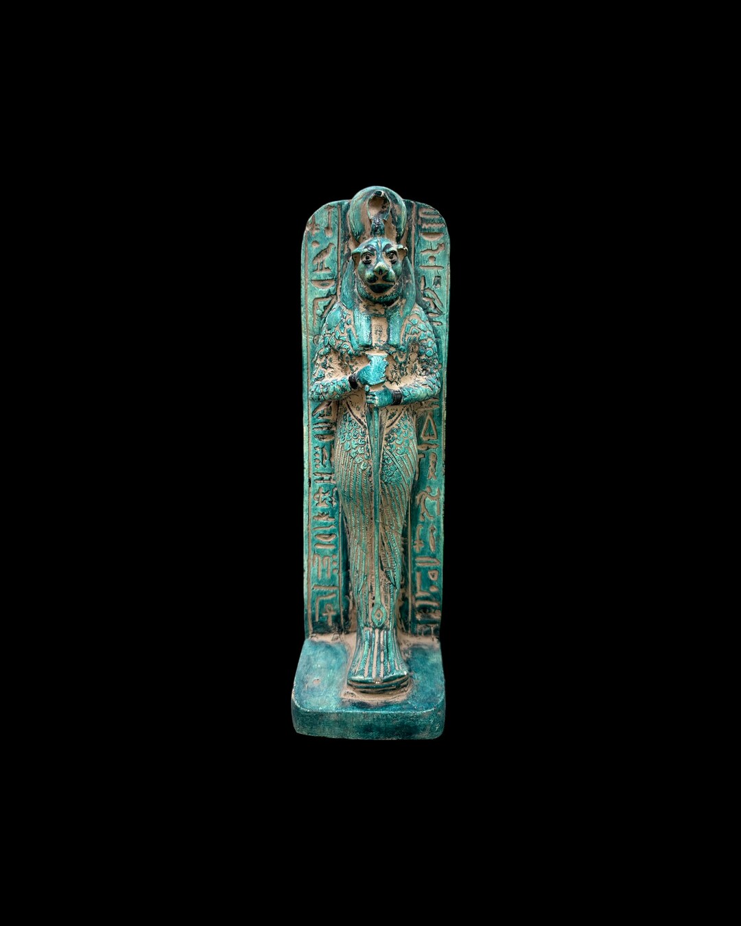Sekhmet Statue - Ancient Egyptian Lion Goddess Sachmis - Hand-made in ...