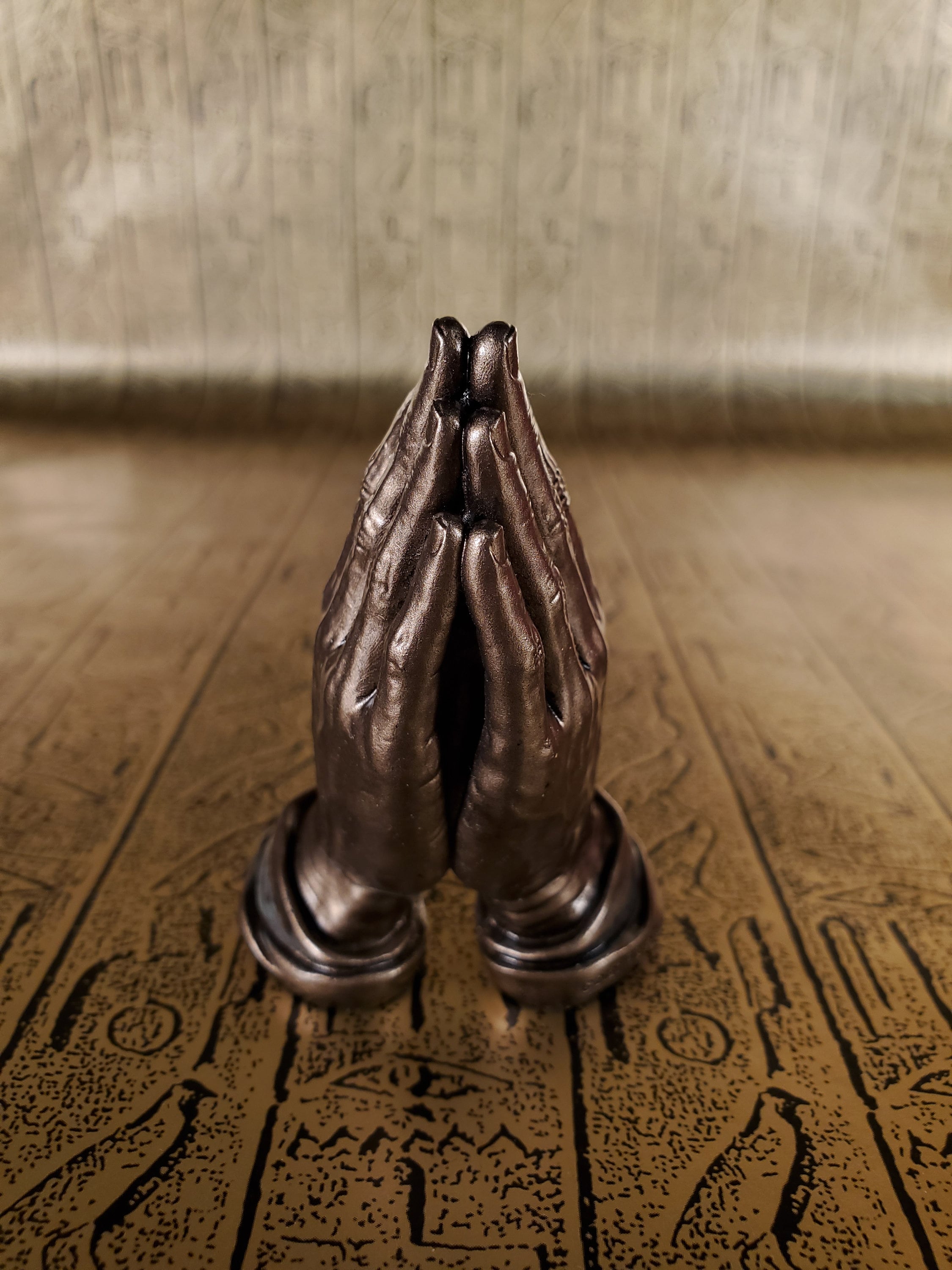 Vintage Praying Hands Mini Statue Small Hand-Crafted Mini | Etsy