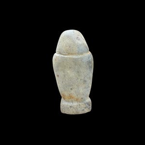 Egyptian Kneeling Magic Scribe Statue - Ancient Egyptian Block Statue ...