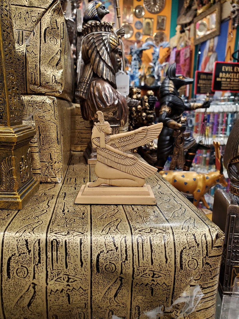 Vintage Ma'at Statue Ancient Egyptian Goddess Maat With - Etsy