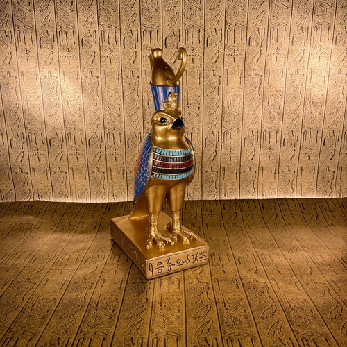 Vintage Horus Statue Ancient Egyptian God Horus Altar Statue - Etsy