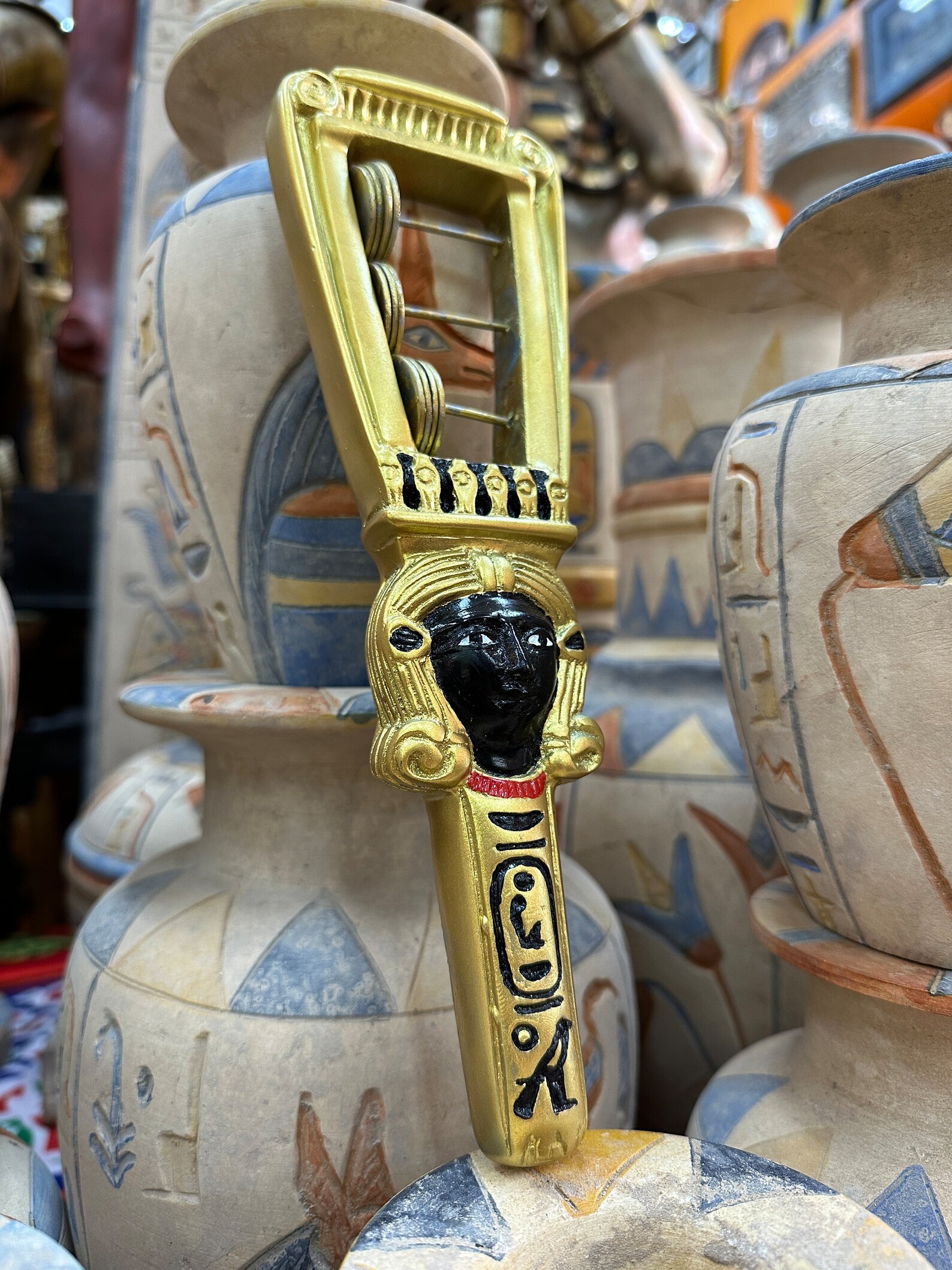Sistrum of Hathor Ancient Egyptian Sacred Instrument - Etsy