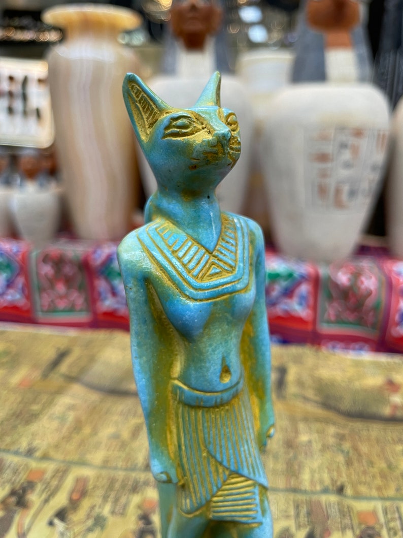 Bastet Statue Handmade Statue From Egypt Ancient Egyptian - Etsy