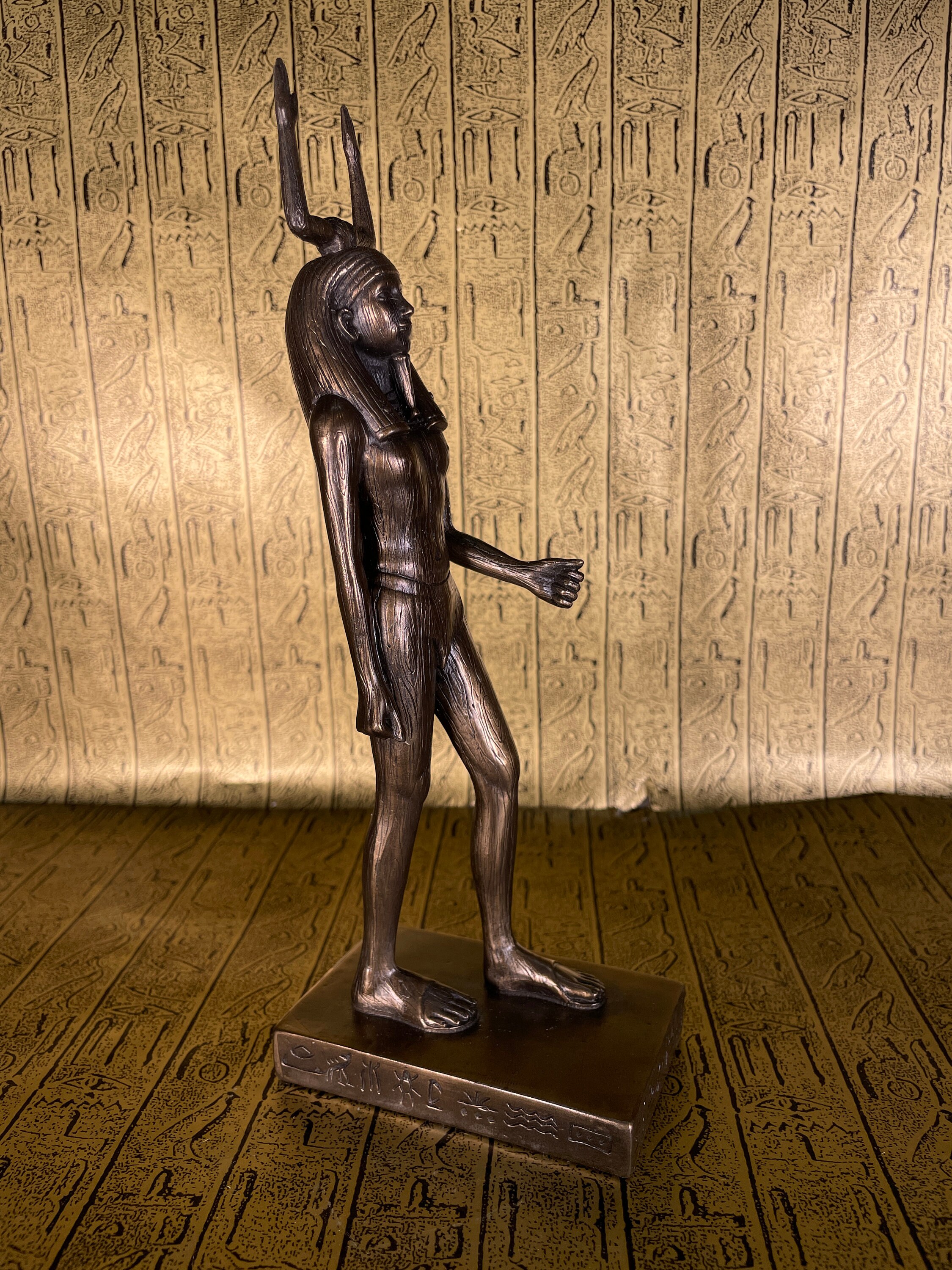 Vintage Hor Awibre Statue Ancient Egyptian Pharaoh Hor I | Etsy