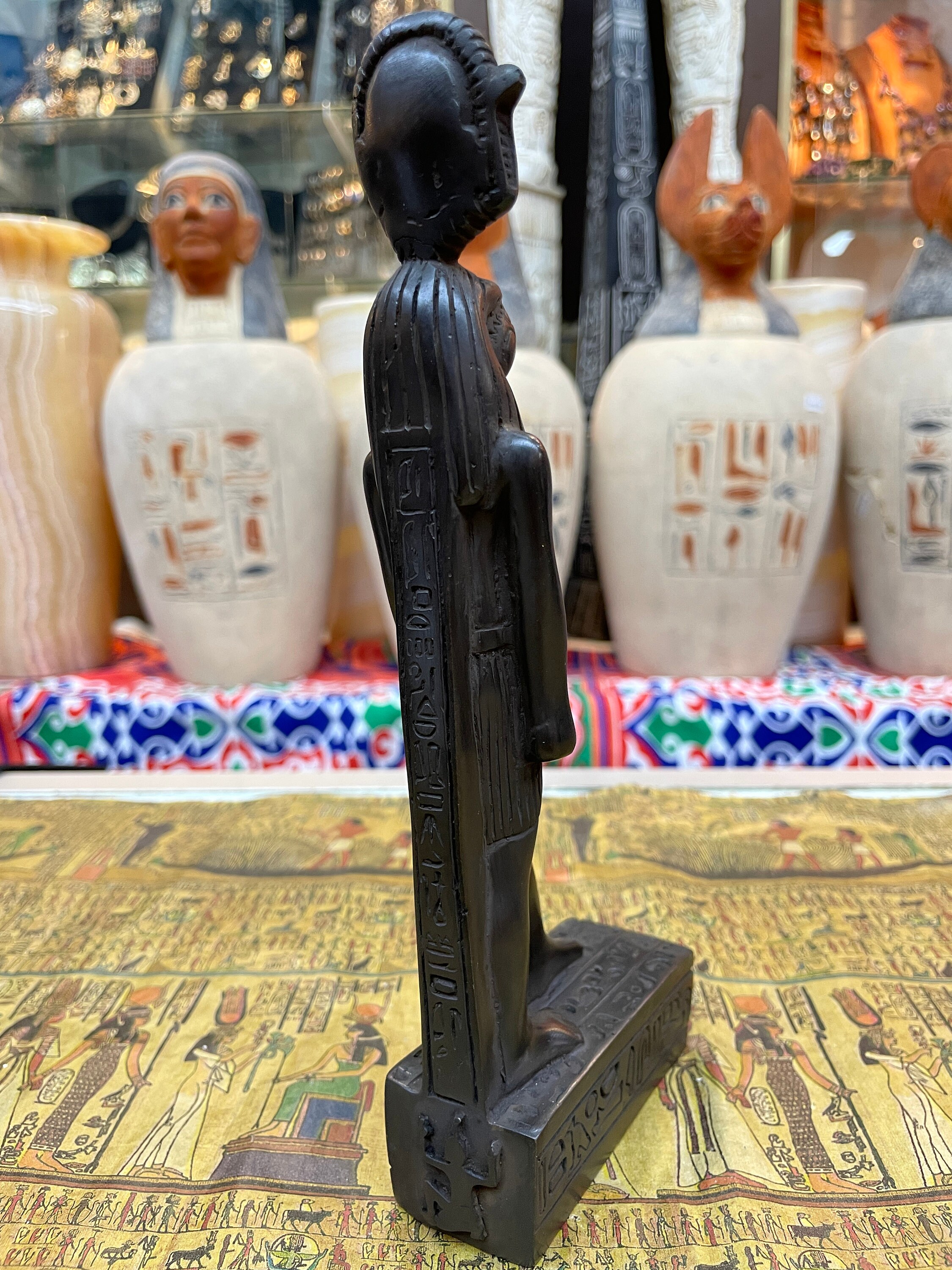 Ra Statue Handmade Statue From Egypt Ancient Sun God Ra - Etsy