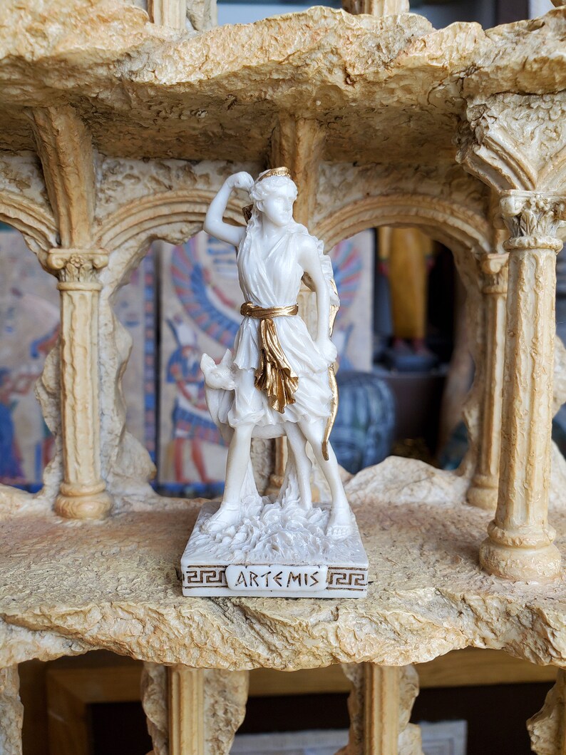 Vintage Ancient Greek Gods & Goddesses Mini Statues Set of 12 | Etsy