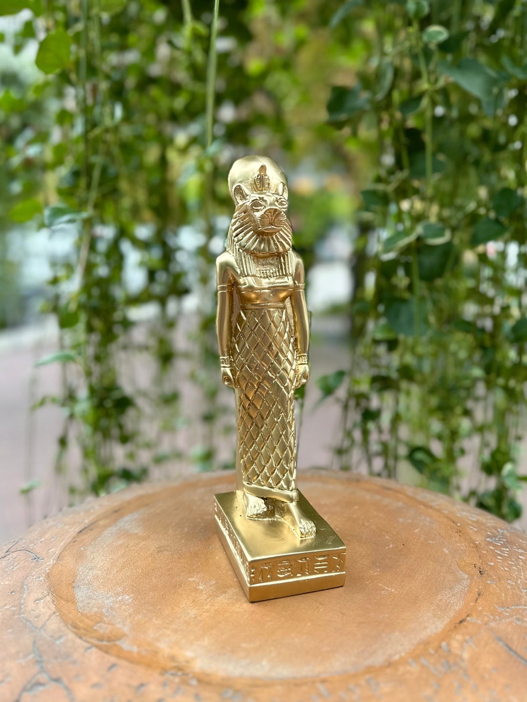 Sekhmet Statue - Ancient Egyptian Lion Goddess Sachmis - Warrior ...