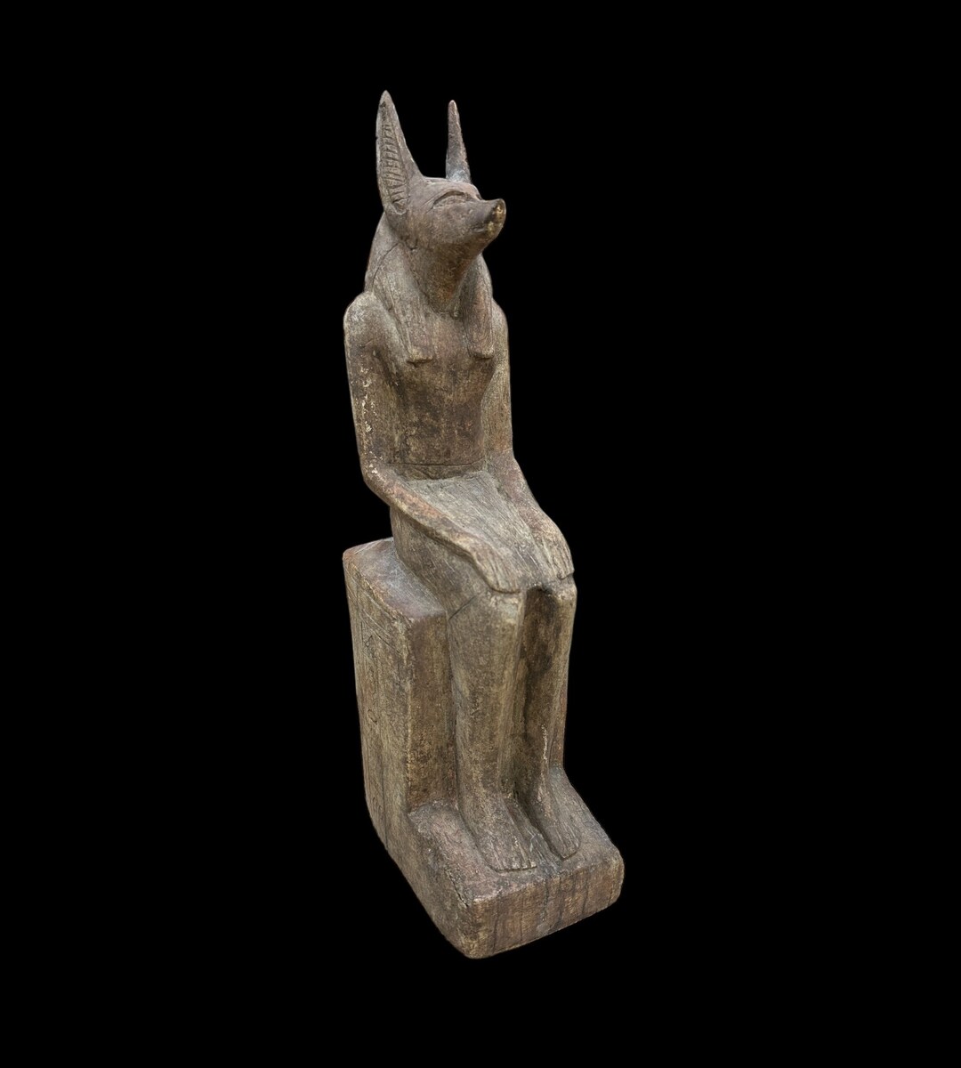 Anubis Statue - Ancient Egyptian Anpu Altar Statue - Made in Egypt ...