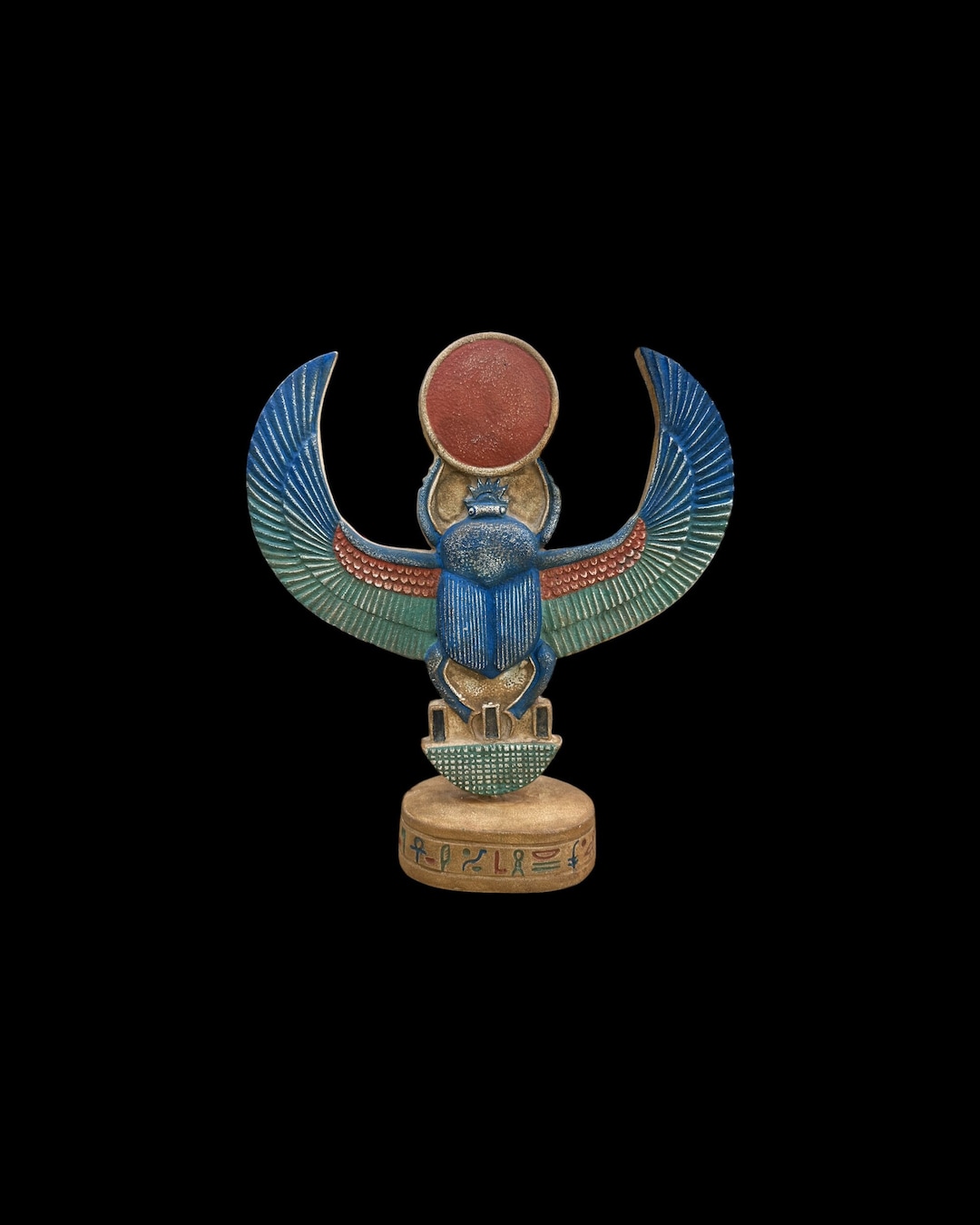 Winged Scarab Beetle - Ancient Egyptian Protection Amulet - God Khepri ...