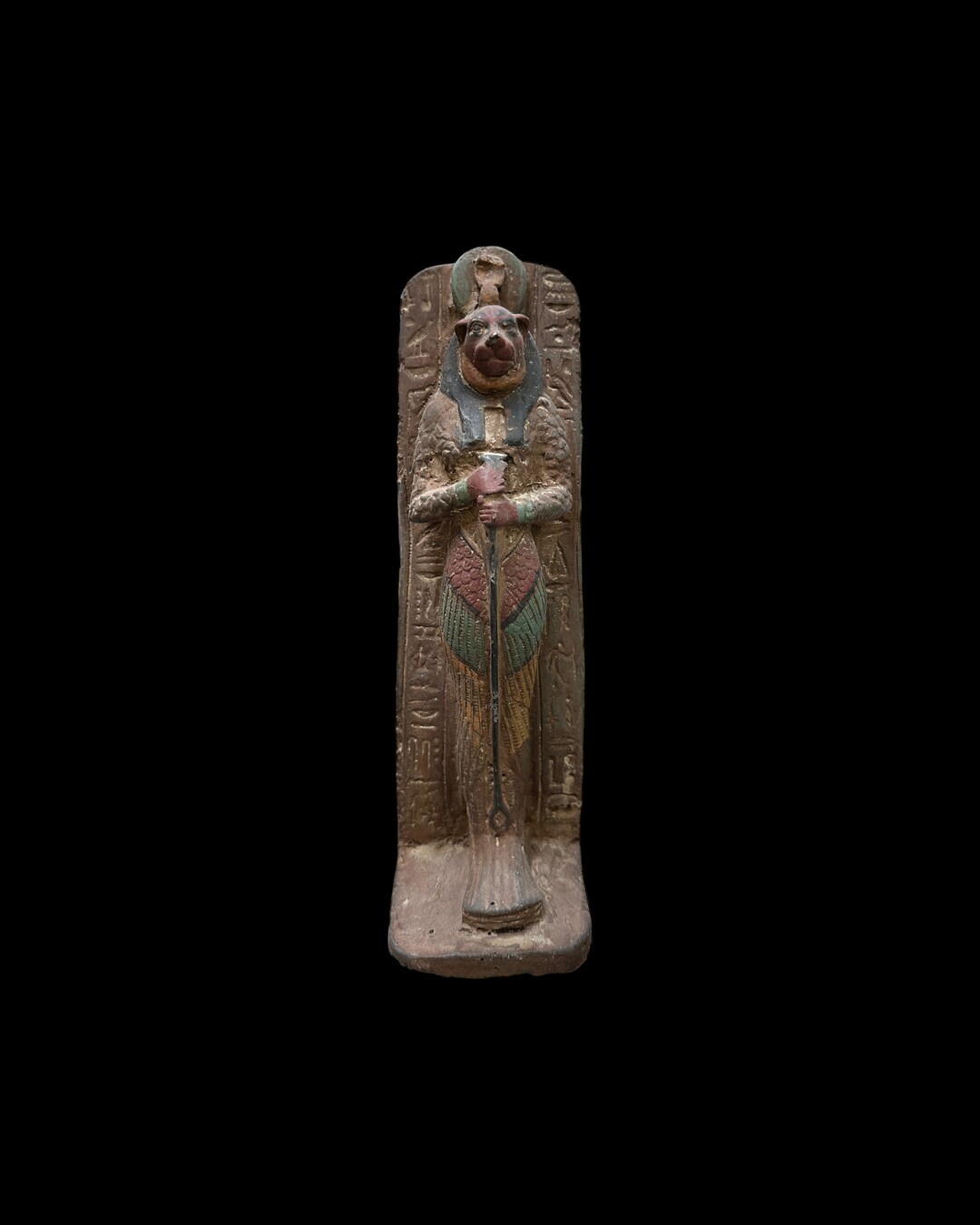 Sekhmet Statue - Ancient Egyptian Lion Goddess Sachmis - Hand-made in ...