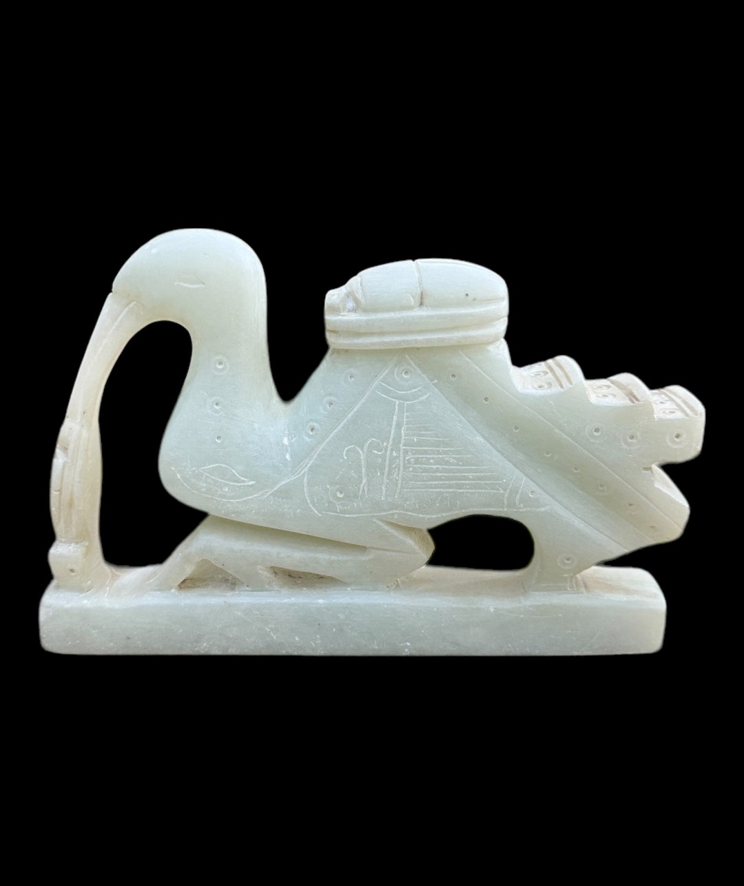 Thoth Statue - Hand-carved Soapstone Statue - Ancient Egyptian God ...