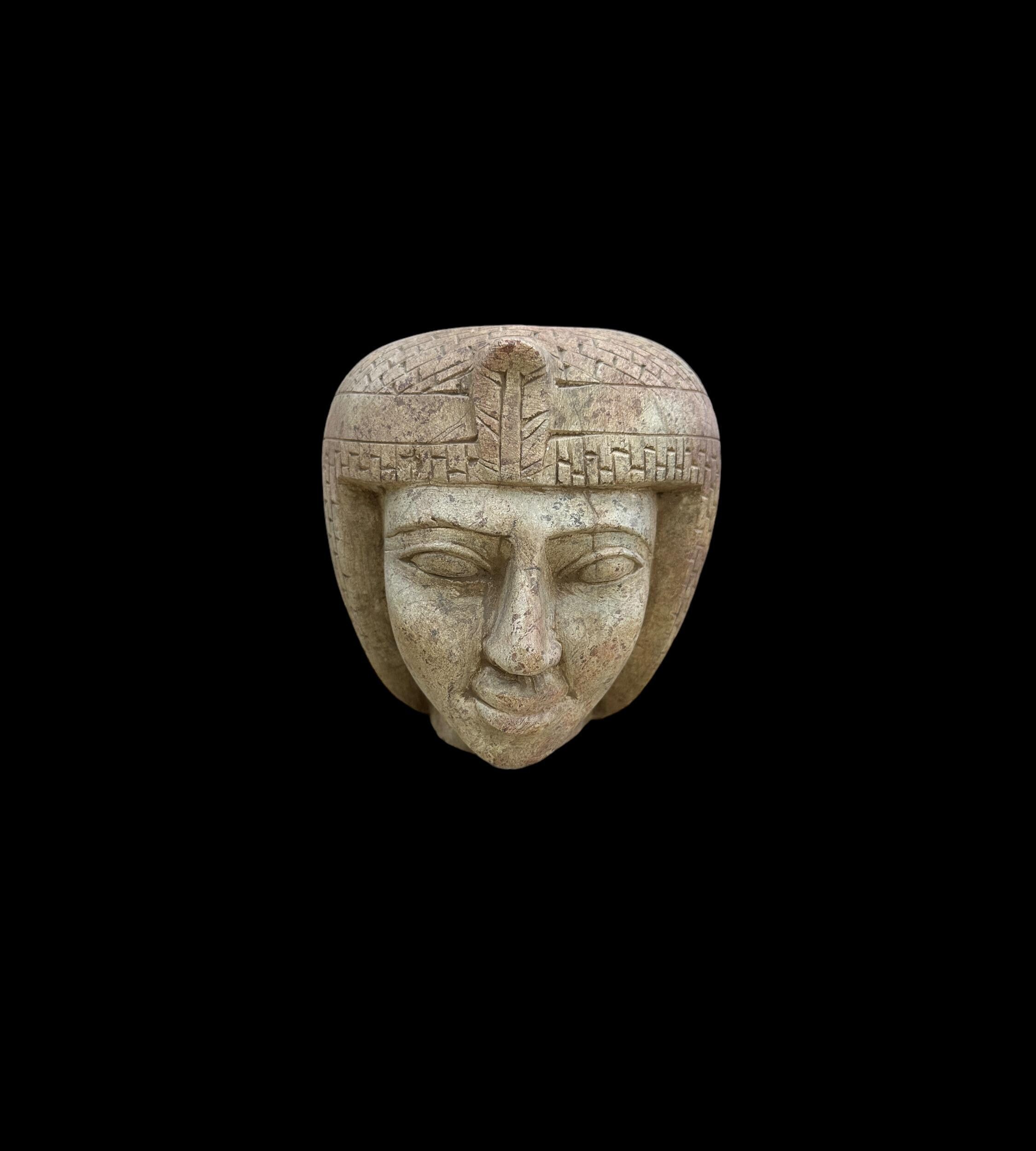 Egyptian High Priestess Bust - Ancient Egyptian Priestess Statue - Made ...