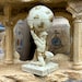 Vintage Atlas Mini Statue - Small Hand-painted Ancient Greek Titan ...