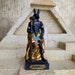 Vintage Anubis Mini Statue Small Hand-painted Ancient - Etsy