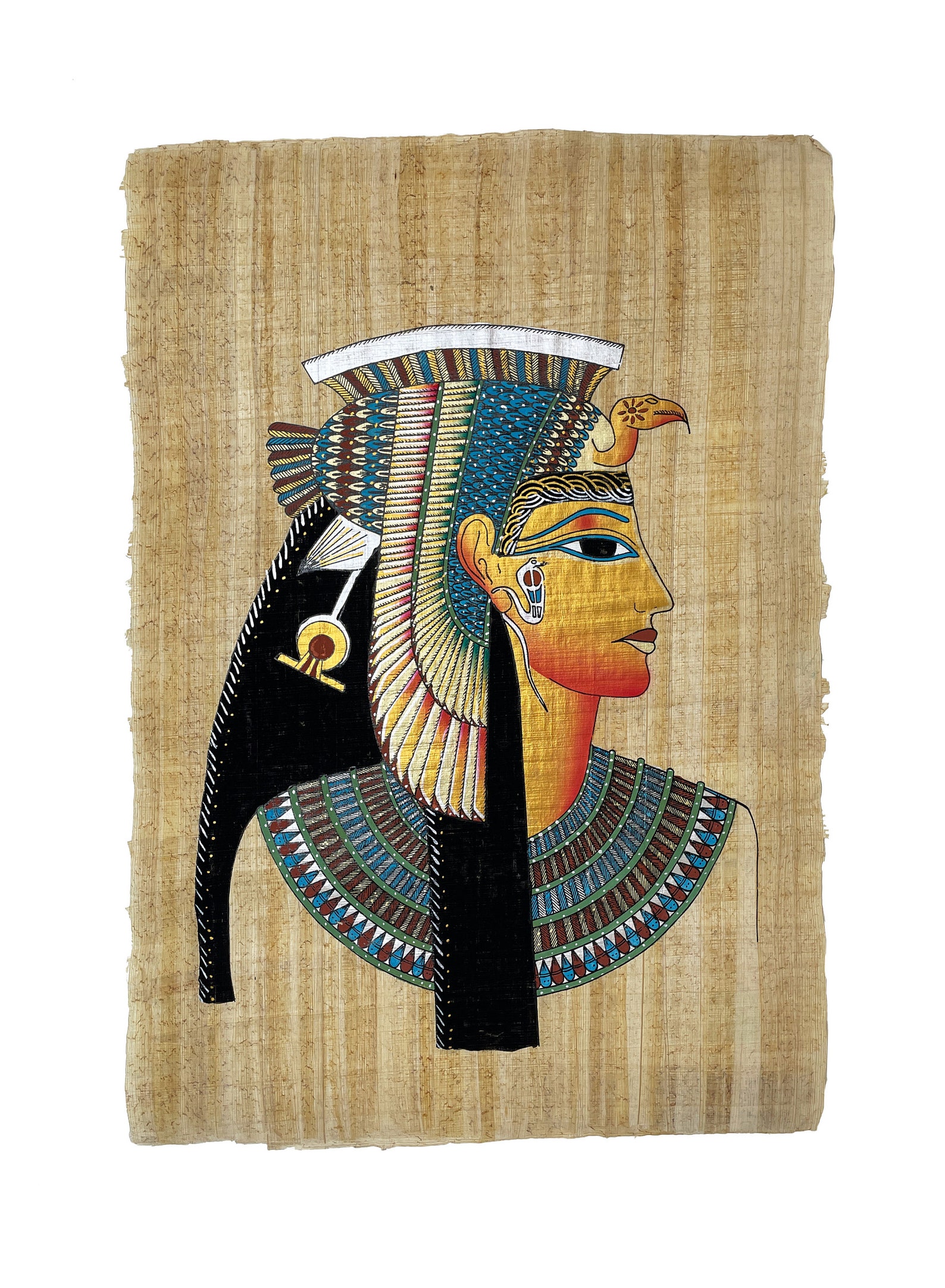 Cleopatra VII Papyrus Ancient Egyptian Queen Cleopatra Hand Made & Hand ...