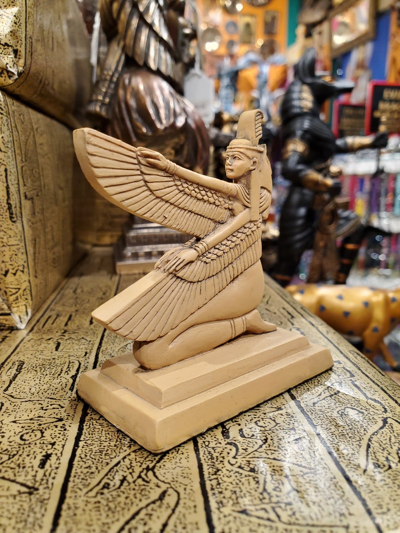 Vintage Ma'at Statue Ancient Egyptian Goddess Maat With - Etsy