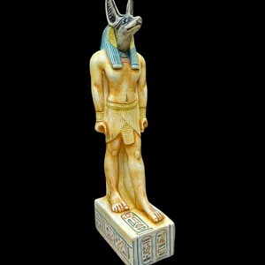 Anubis Statue Ancient Egyptian God Anpu Handcrafted in Egypt - Etsy
