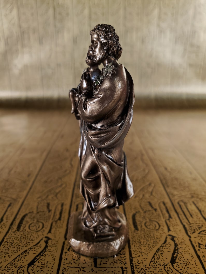 Vintage St. Joseph Mini Statue Small Hand-crafted Father - Etsy Canada