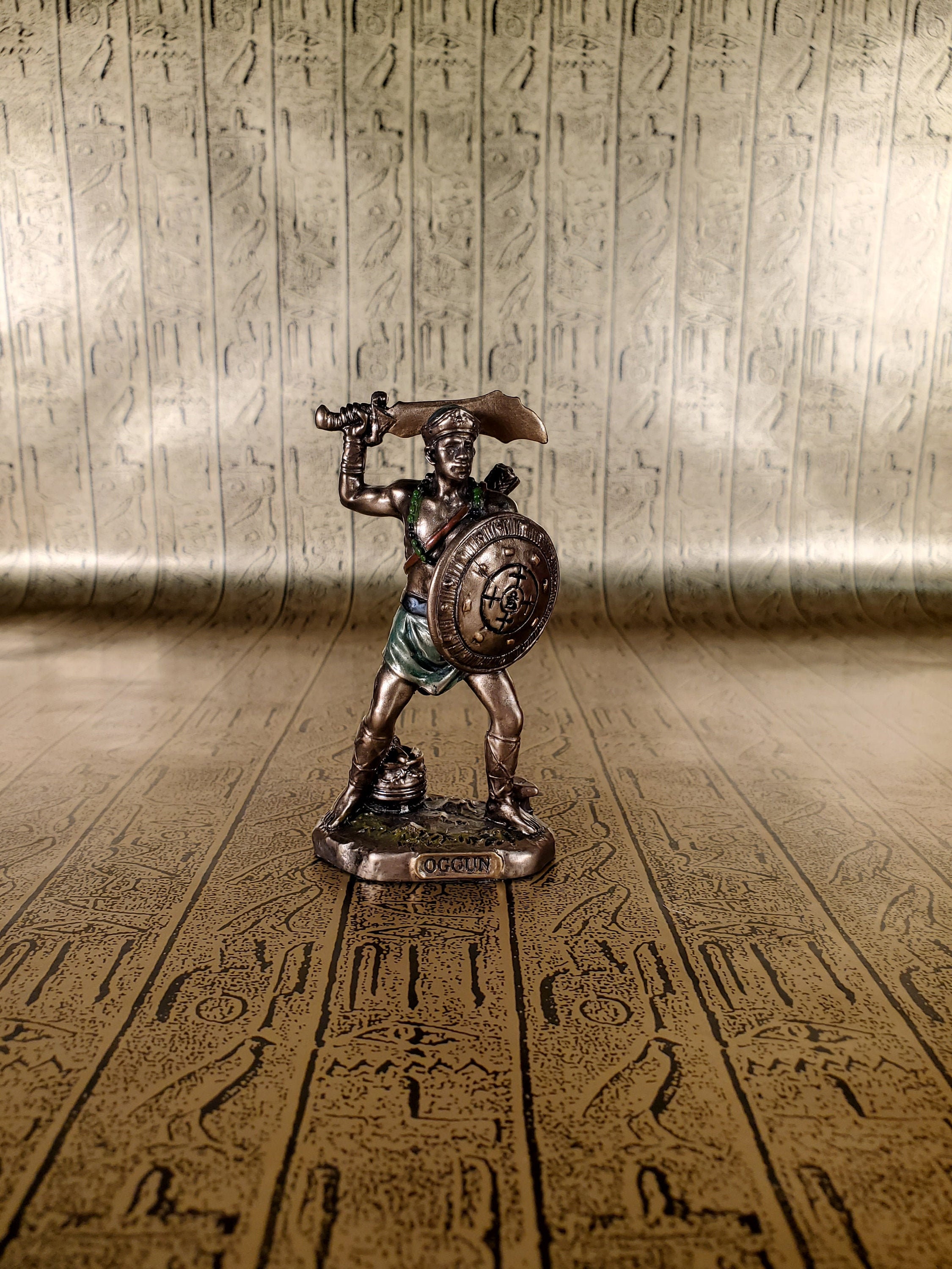 Vintage Ogun Mini Statue Small Orisha Oggun Yoruba Orisha | Etsy