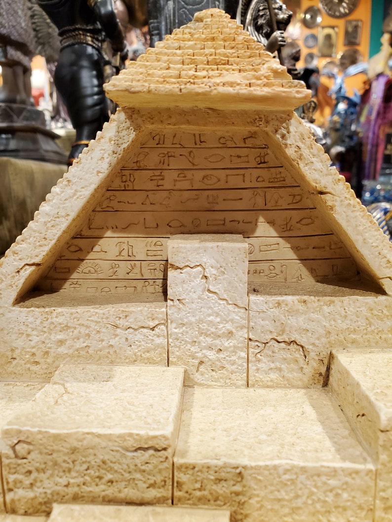 Vintage Ancient Egyptian Pyramid Display Stand - Etsy