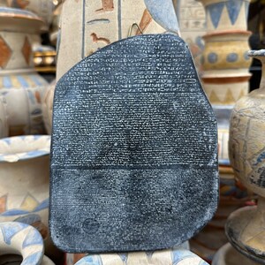 Rosetta Stone - Ancient Egyptian Rosetta Stone Replica - Etsy