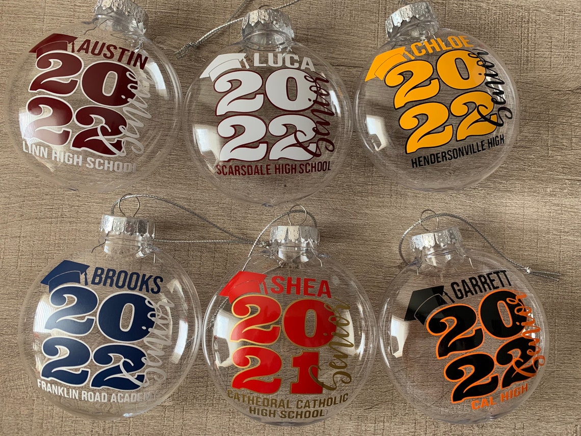 Personalized Senior Ornament Senior Tassel Ornament - Etsy