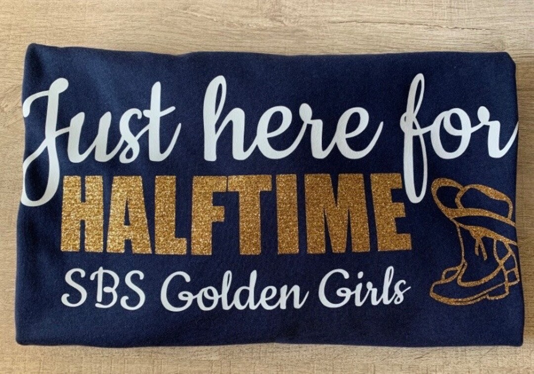 Just Here for Halftime Shirt, Drill Team Shirt, Personlized Drill Team ...