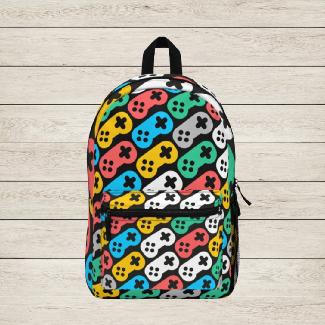 Gamer Backpack, Video Gamer Backpack, Back to School Backpack for ...