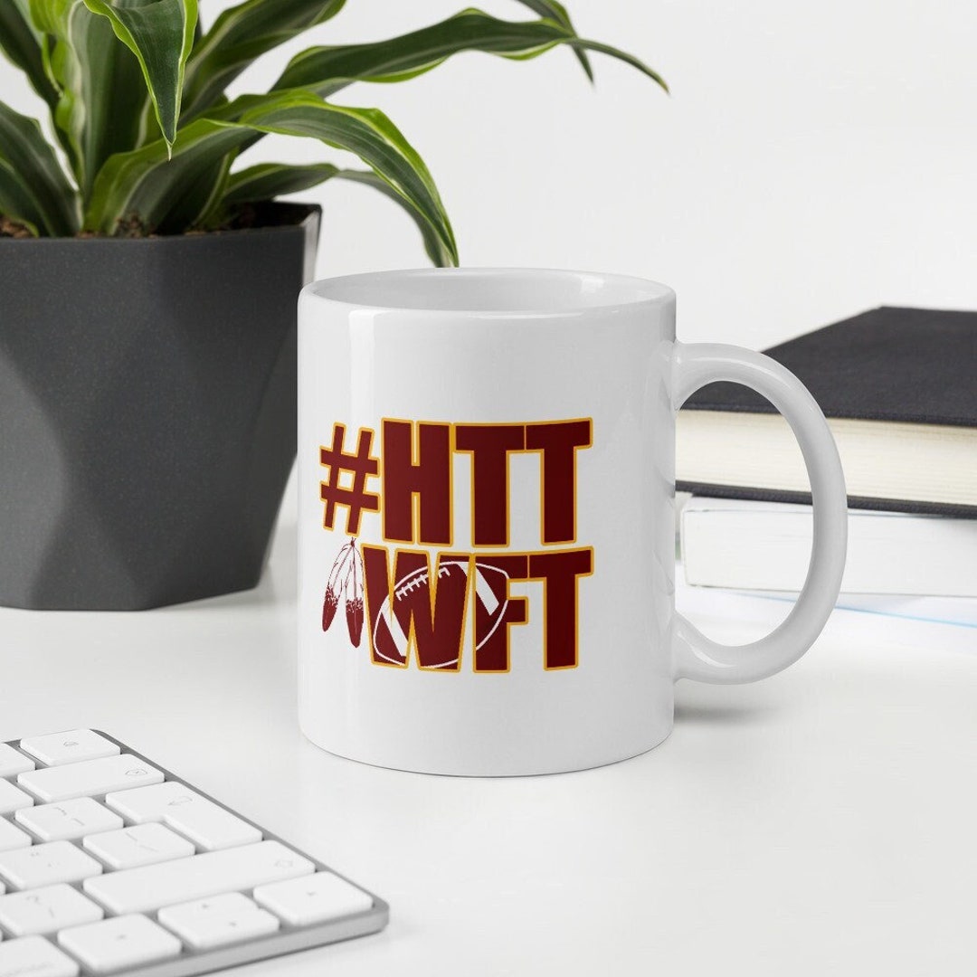 Burgundy and Gold Football Team Mug: Sunday Ballgame Coffee Mug - Etsy