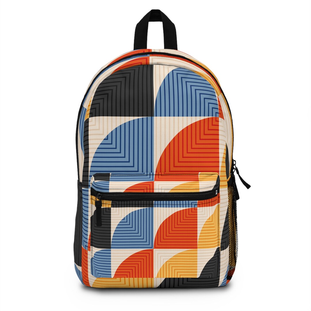 Geometric Shapes Backpack, Adult Backpack, Back to School Backpack for ...
