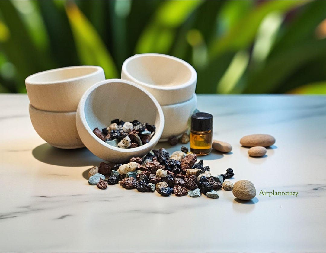 Colored Lava Rock Essential Oil Diffuser Bowl: Modern Aromatherapy ...