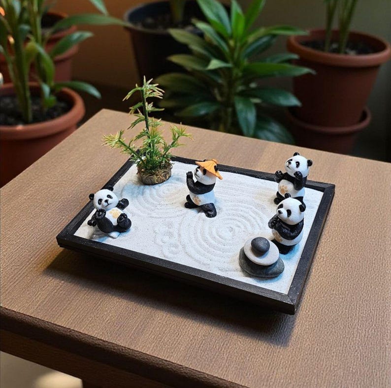 Kung Poo Panda Zen Garden - DIY - Panda Lovers - Relaxation - Stress ...