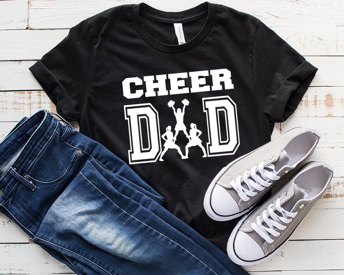 Cheer Dad Shirt, Cheer Dad, Cheer Dad T-shirt, Cheer Dad T Shirt, Cheer ...