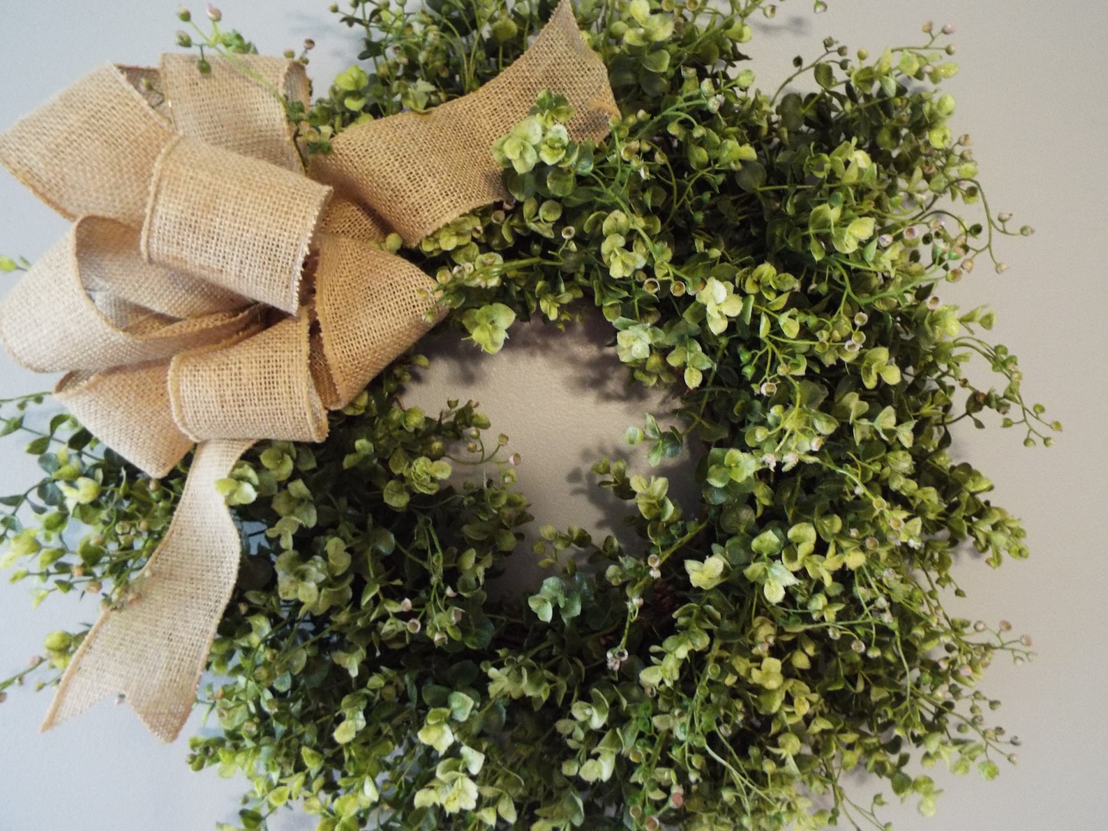 Greenery Wreath Spring Wreath Summer Wreath Eucalyptus - Etsy