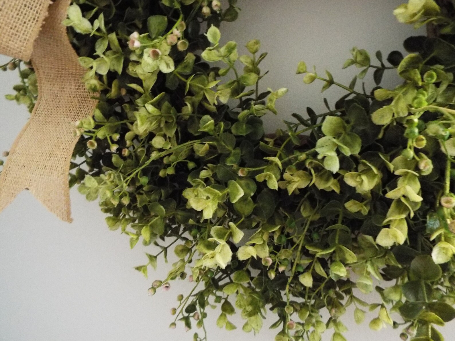 Greenery Wreath Spring Wreath Summer Wreath Eucalyptus - Etsy