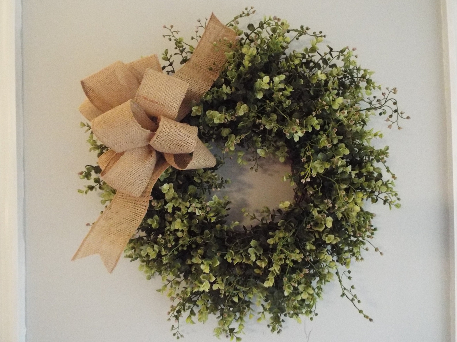 Greenery Wreath Spring Wreath Summer Wreath Eucalyptus - Etsy