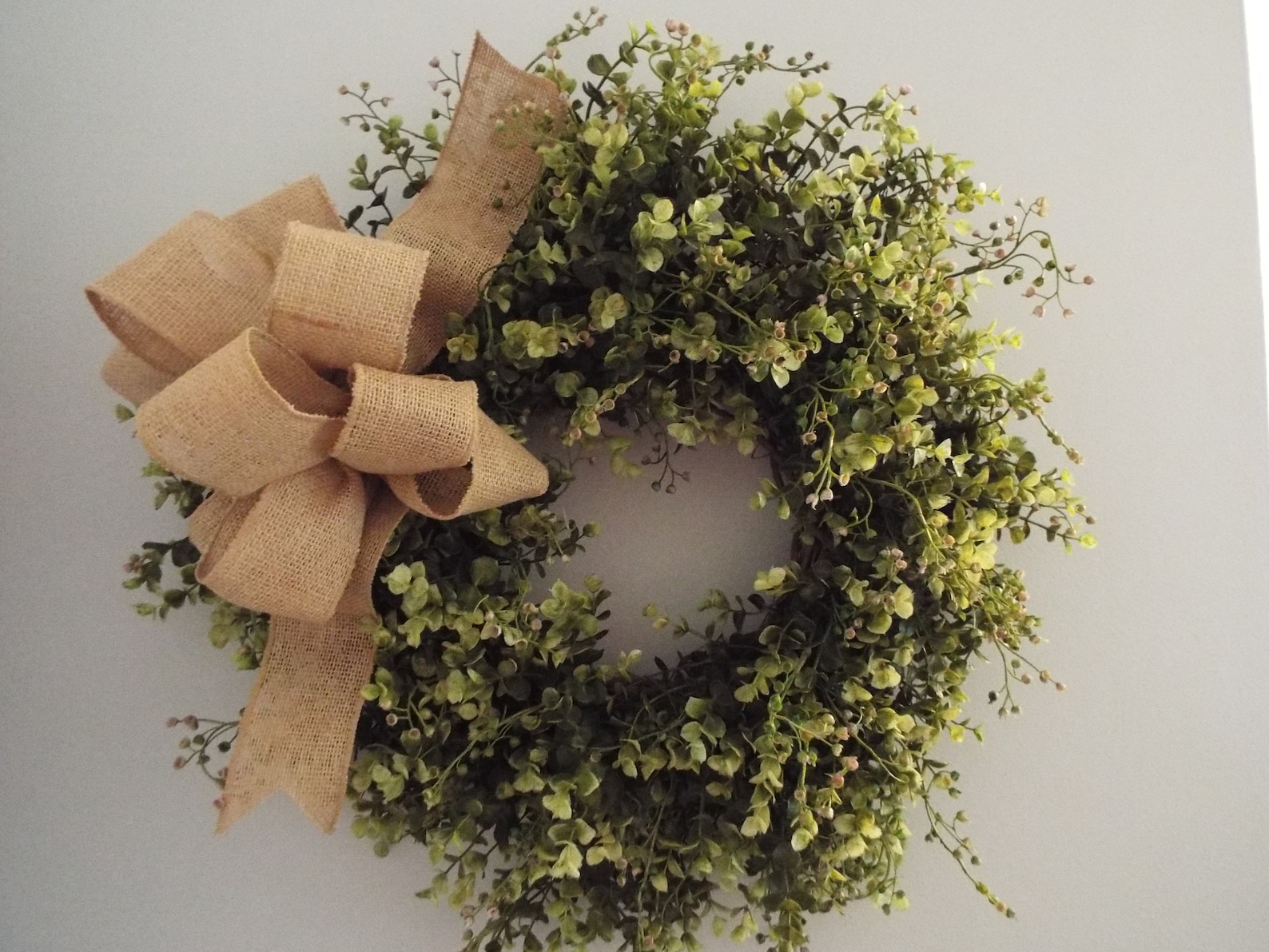 Greenery Wreath Spring Wreath Summer Wreath Eucalyptus - Etsy