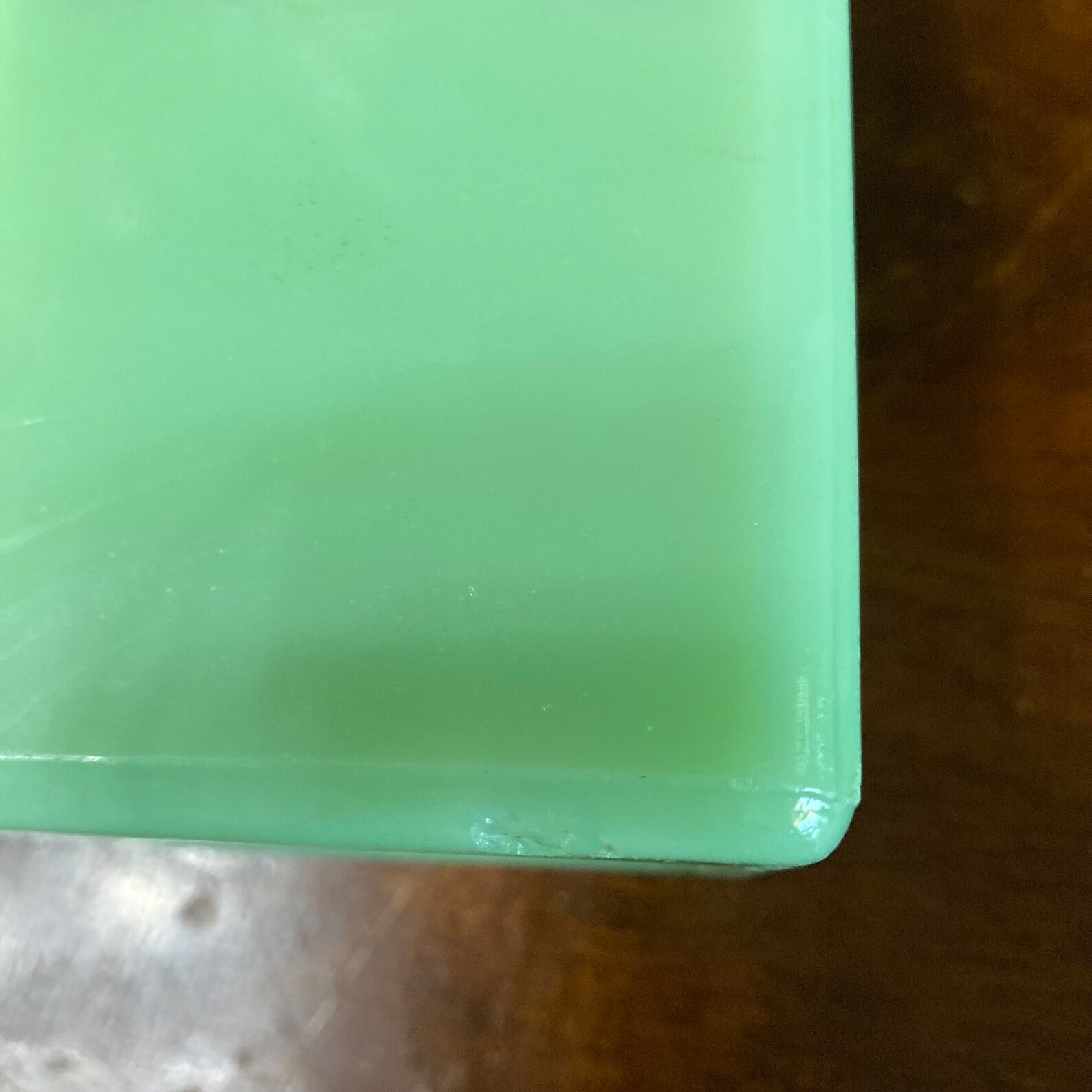 Mckee JADITE Jadeite Square Range Salt Pepper Flour Sugar Shakers High ...