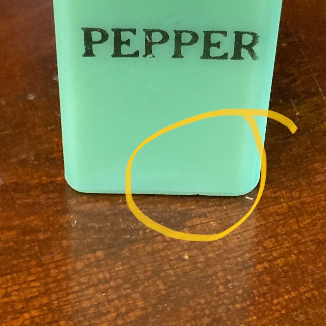 Mckee JADITE Jadeite Square Range Salt Pepper Flour Sugar Shakers High ...