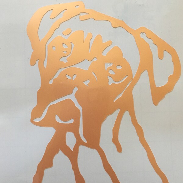 Boxer Dog Decal - Etsy
