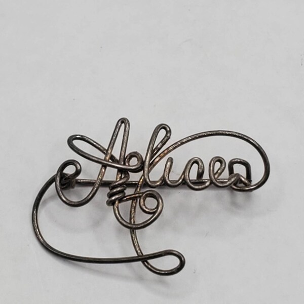 Cursive Wire - Etsy