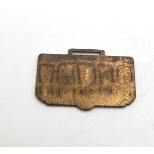 ANTIQUE DALE RANKIN Pocket Watch Fob D R Construction Collectible ...