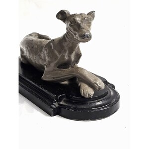 ART DECO GREYHOUND Dog Sculpture Whippet Dog Figurine Statue ...
