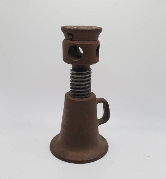 Vintage Railroad Jack Vintage Railroad Buda Screw Jack Stand 1 1/4x10