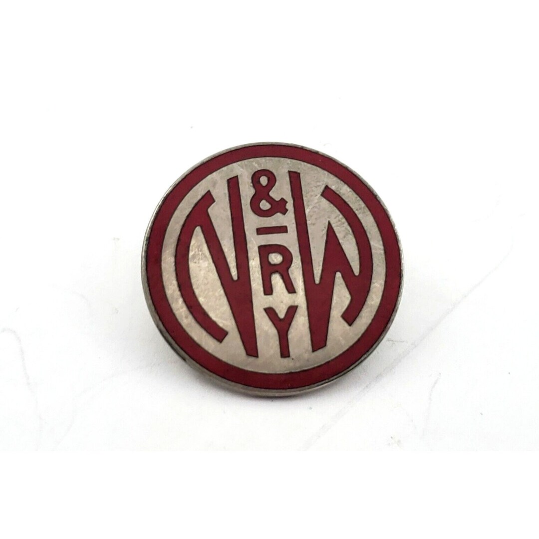 VINTAGE NORTH WESTERN Railway Pin N & W R.Y. Railroad Pin Collectible ...