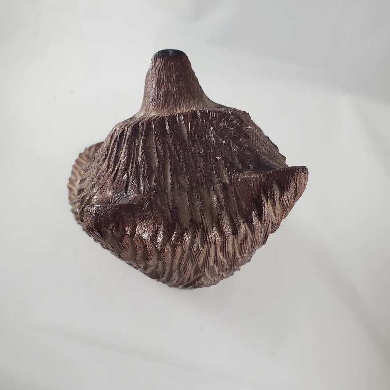 VINTAGE CHAINSAW CARVED Wood Bear Signed by California Artist Devyon ...