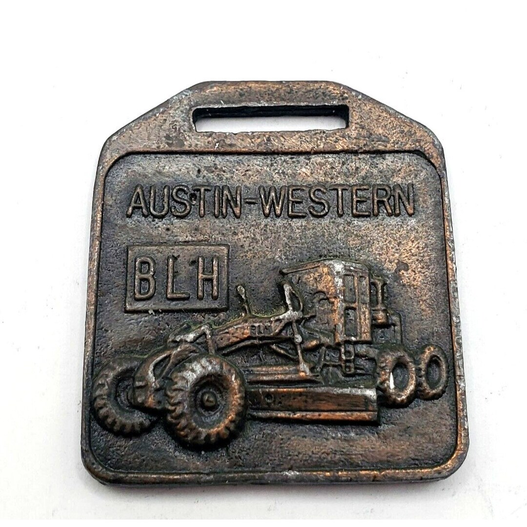 ANTIQUE AUSTIN WESTERN B.L.H. Pocket Watch Fob Edward Ehrbar Inc ...